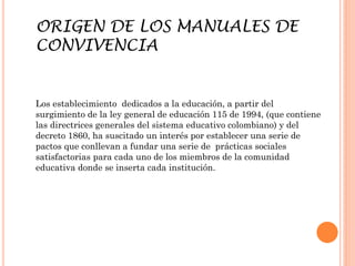 Manual De Convivencia Pdf