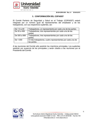 Manual de copasst | PDF