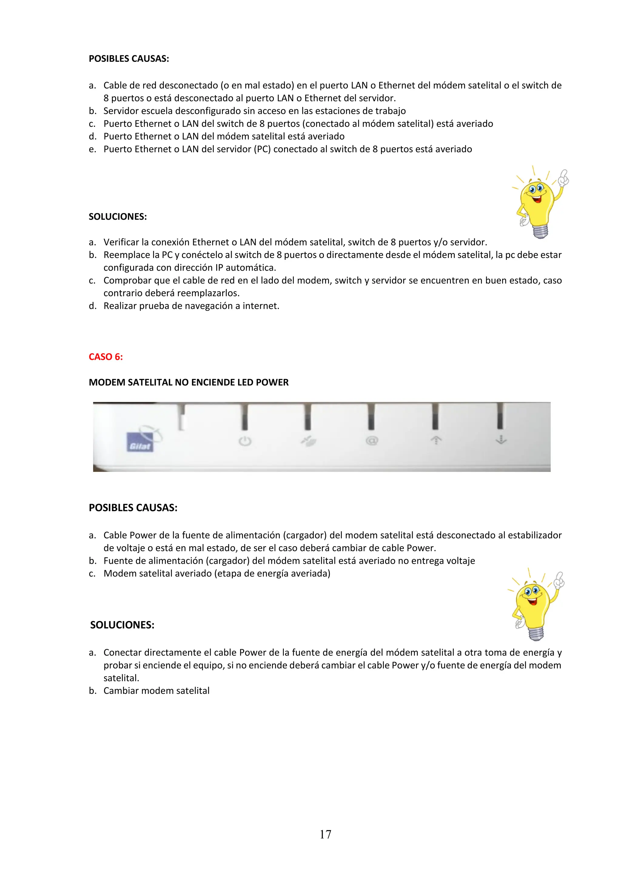 MANUAL DE DIAGNOSTICO DE FALLAS DE EQUIPOS VSAT .pdf | Descarga Gratuita