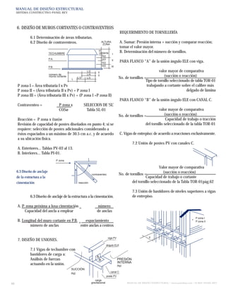 Manual de diseno estructural panel rey | PDF
