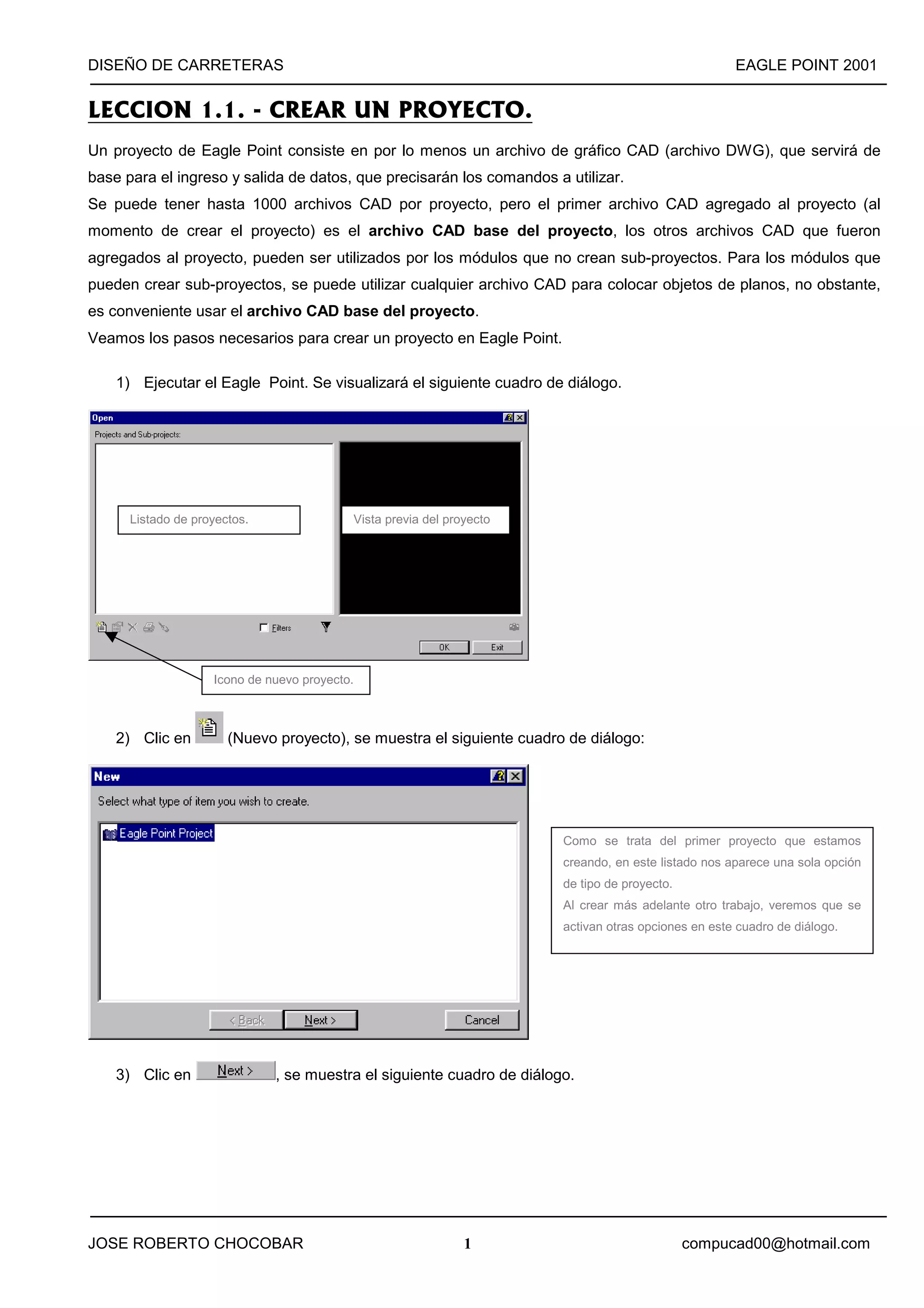 Manual+de+eagle+point+2001+modulos+de+topografia | PDF