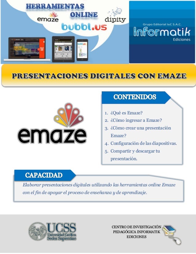 Manual de emaze
