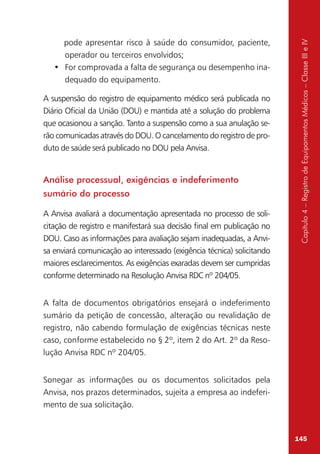 Manual de equipamentos médicos e hospitalares anvisa | PDF