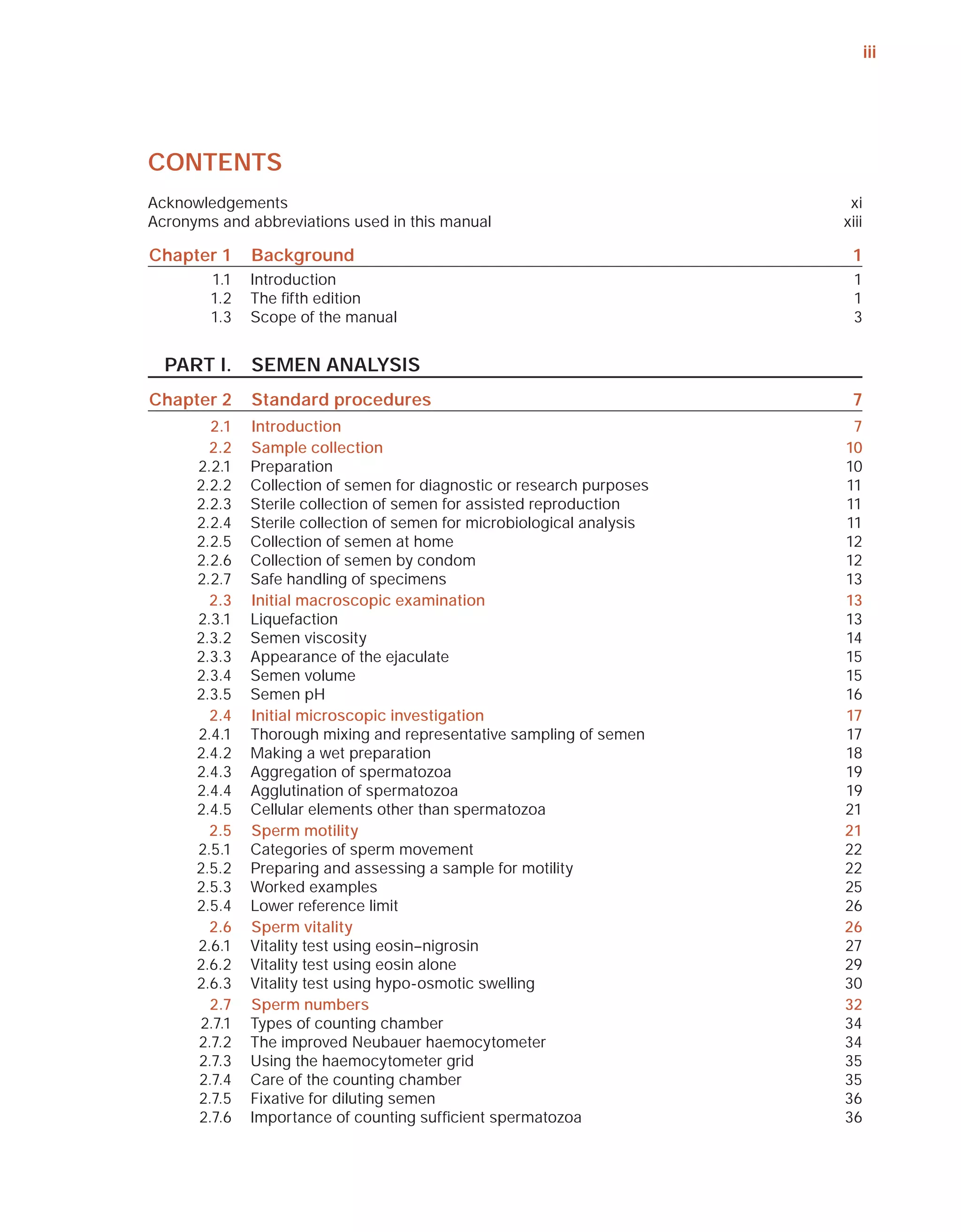 Manual de espermograma oms | PDF