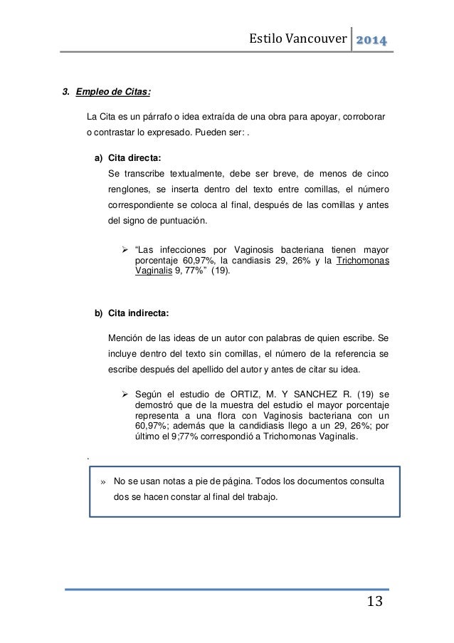 TRABAJO Nº2-MANUAL ESTILO VANCOUVER