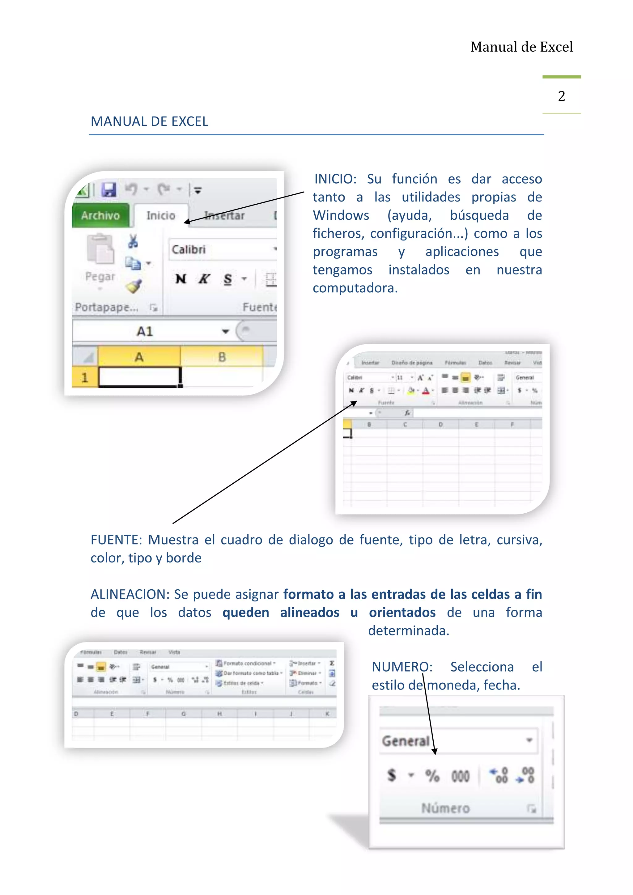 Manual de excel tommy | DOCX