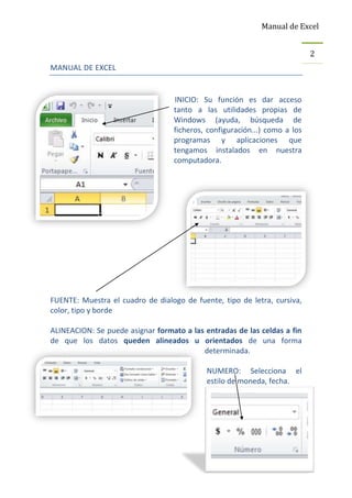 Manual de excel tommy | DOCX