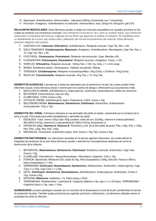 Manual de farmacologia | PDF