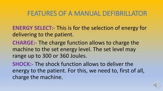 MANUALDEFIBRILLATOR.presentation full information | PPT