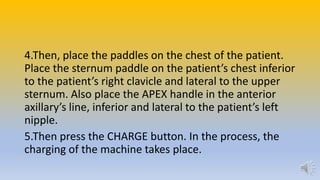 MANUALDEFIBRILLATOR.presentation full information | PPT