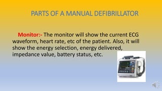 MANUALDEFIBRILLATOR.presentation full information | PPT