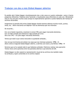manual_de_Global_Mapper software perfecto | PDF