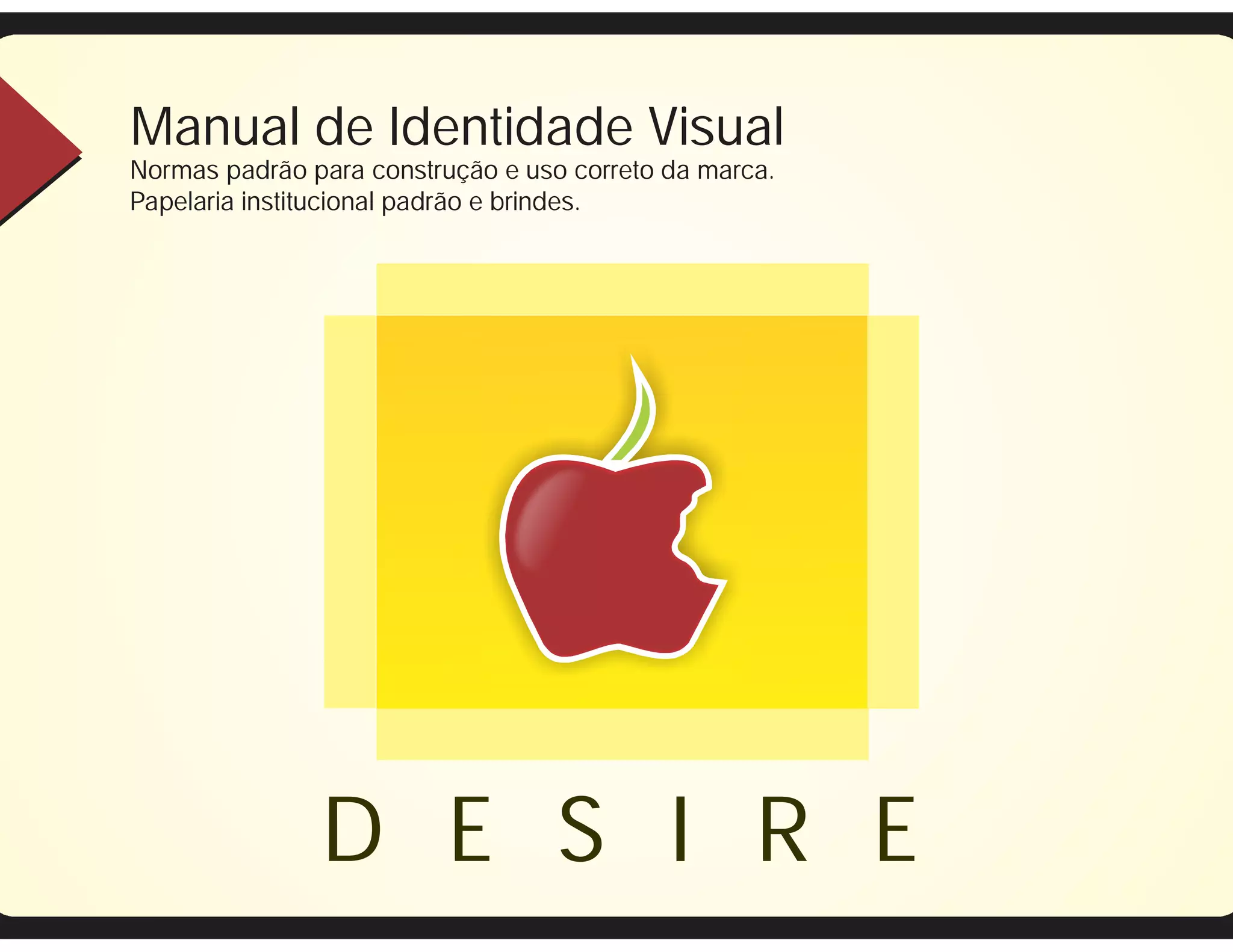 Manual de identidade visual Desire | PDF