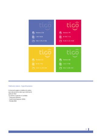 Manual de identidad tigo | PDF