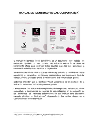 Manual de identidad visual corporativa | DOCX
