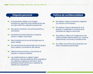 Manual de Imagen Personal y uso de uniformes | PDF