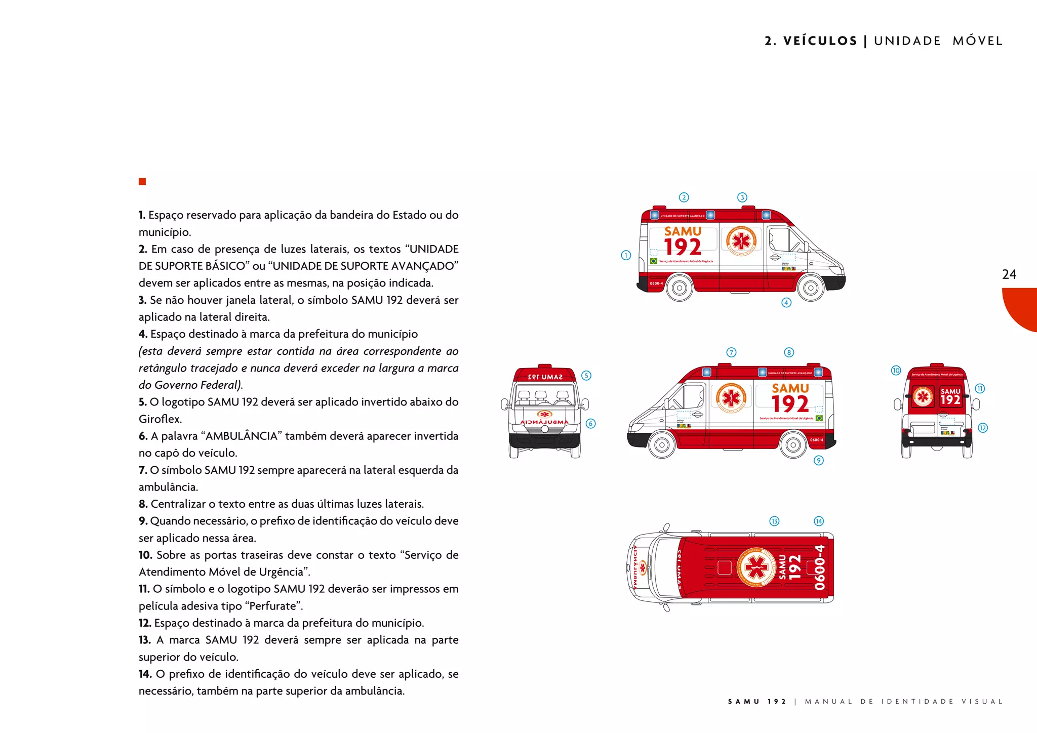 Manual de iIdentidade Visual da SAMU/192 | PDF