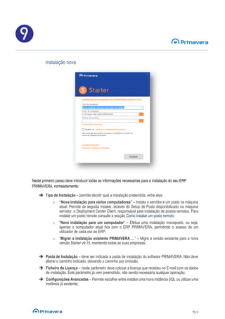 Manualde instalacaoinicializacao erpls915sr1pt | PDF