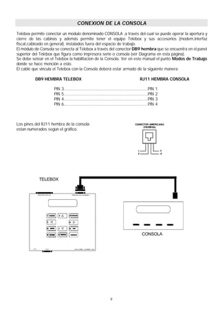 Manual de instalación y programación telebox | PDF