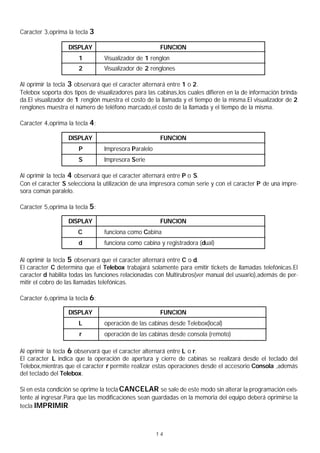 Manual de instalación y programación telebox | PDF