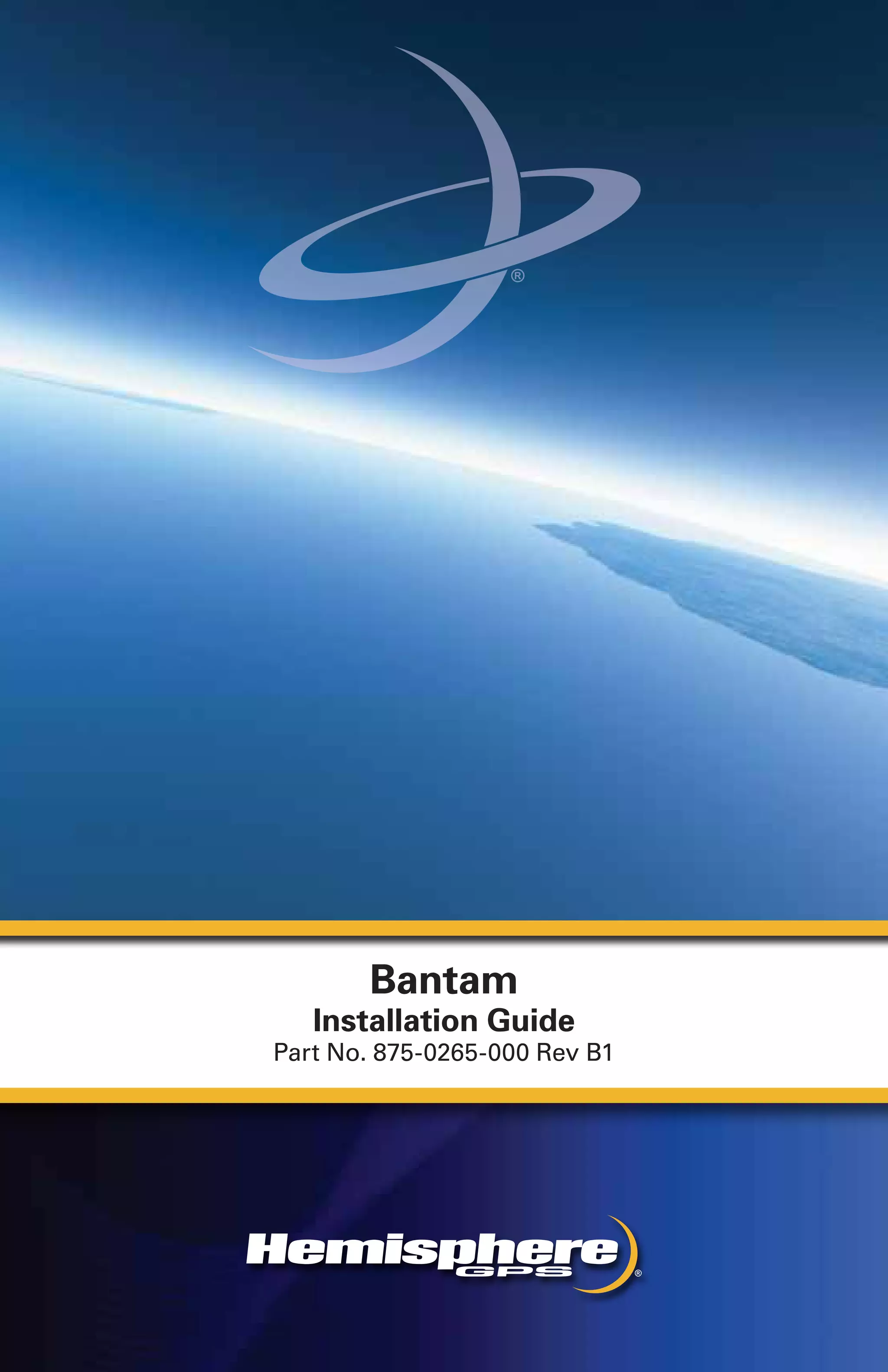 Manual de instalacion Satloc bantam | PDF