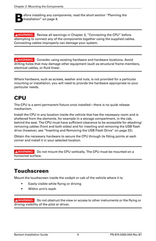 Manual de instalacion Satloc bantam | PDF