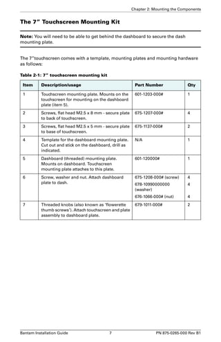Manual de instalacion Satloc bantam | PDF