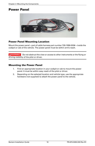 Manual de instalacion Satloc bantam | PDF