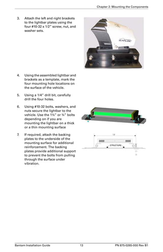 Manual de instalacion Satloc bantam | PDF