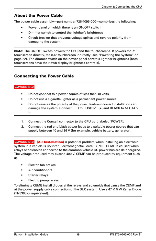 Manual de instalacion Satloc bantam | PDF
