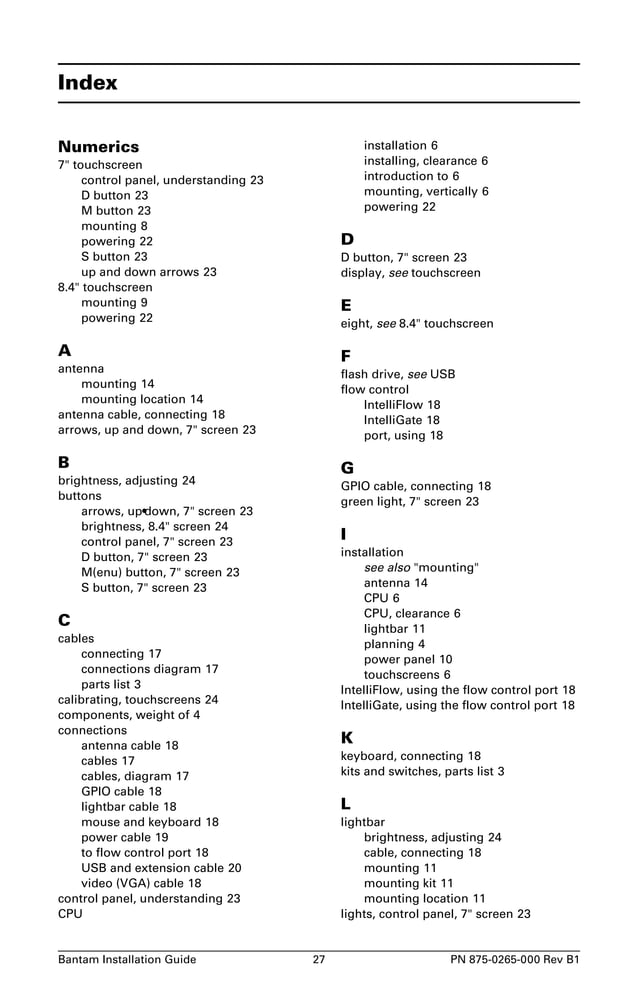 Manual de instalacion Satloc bantam | PDF