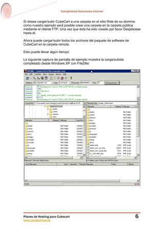 Manual de instalacion cubecart en castellano | PDF