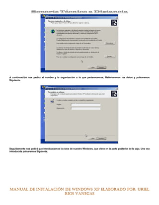 Manual de instalacion de windows xp | PDF