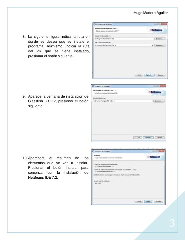 Manual de instalacion netbeans 7.2