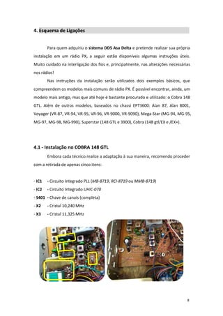 DDS Asa Delta v.1.01 [Manual de instalação v1] | PDF