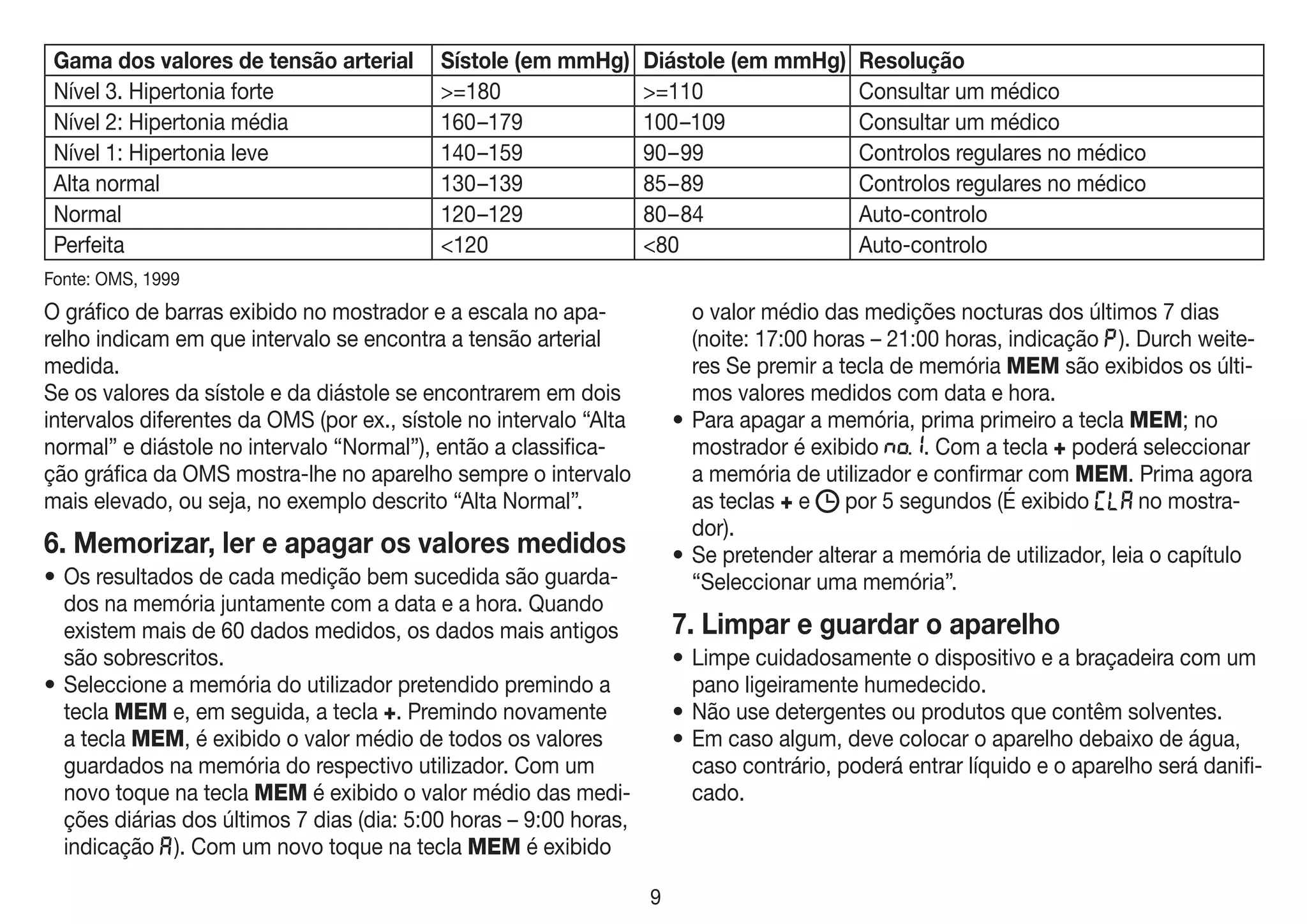 Manual de Instruções do Medidor De Tensão Arterial BM 35 da Beurer | PDF
