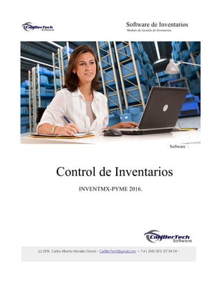 Manual de inventarios CarlBerTech | PDF