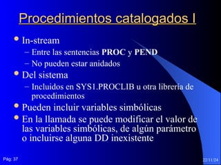 MANUAL DE JCL, CURSO DE JOB CONTROL LANGUAGE | PPT