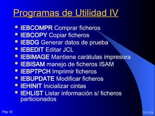 MANUAL DE JCL, CURSO DE JOB CONTROL LANGUAGE | PPT