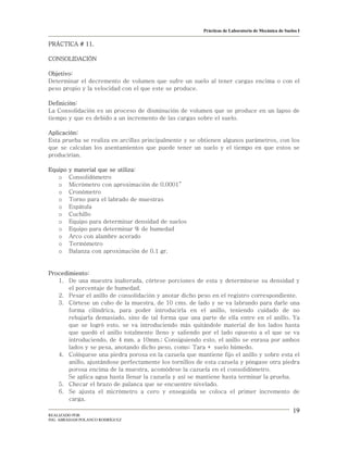 Manual de lab de mecanica de suelos I | PDF