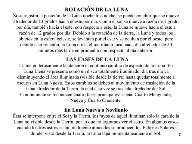 Manual de la luna | PPT
