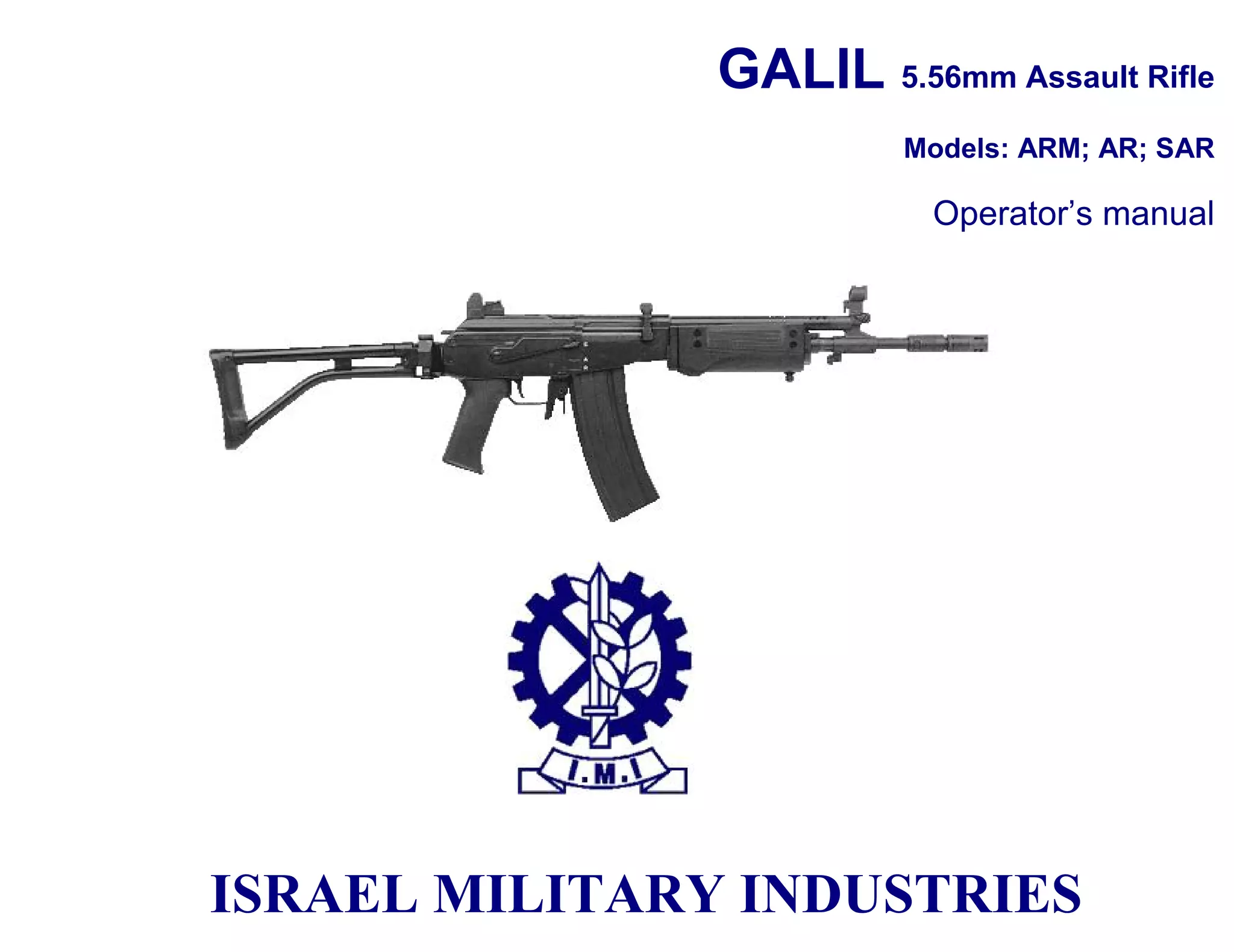 Manual del galil | PDF