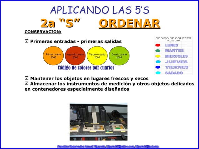 Manual del instructor 5´s Master Lean | PPT