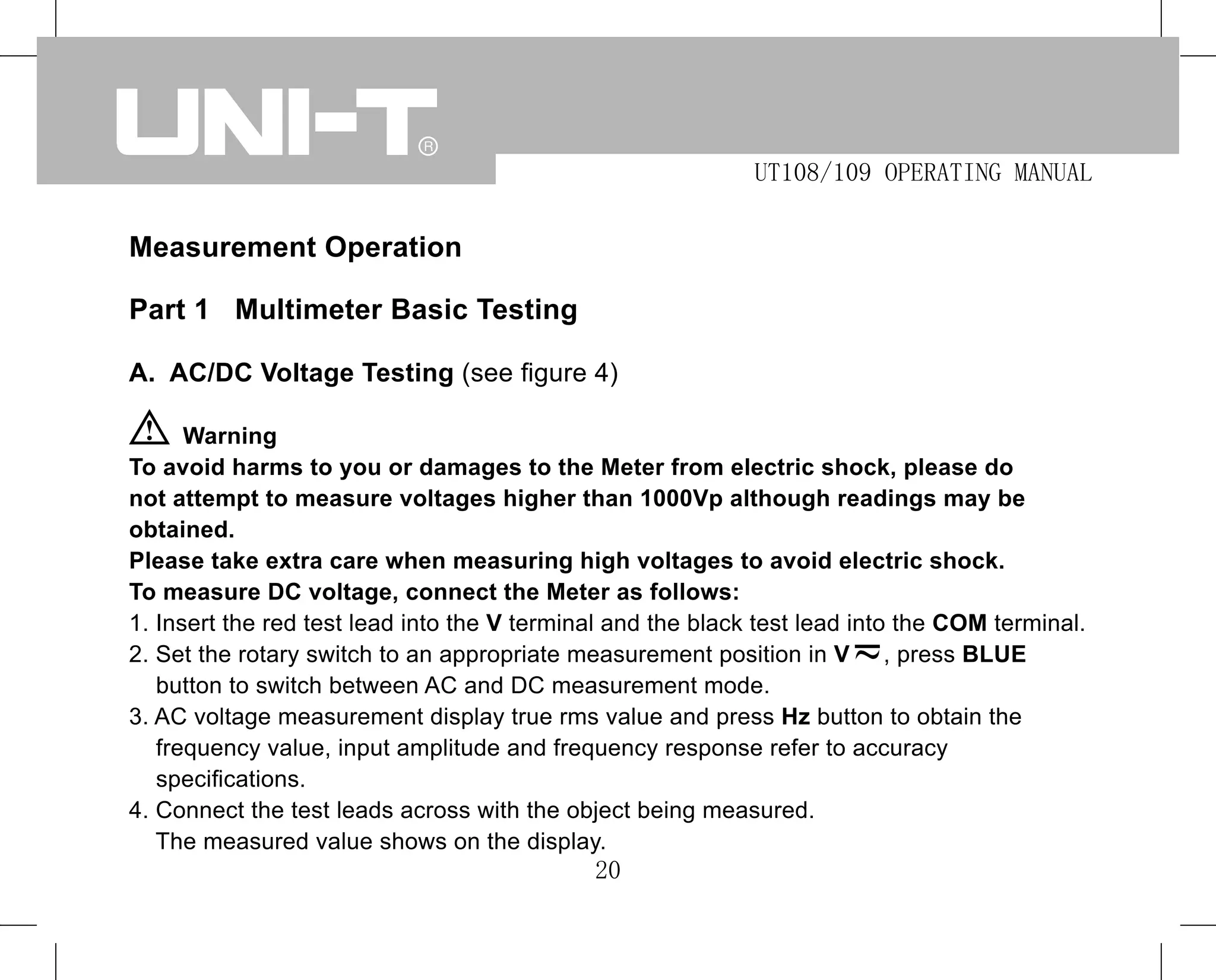 Manual del multimetro (diego earazo) | PDF