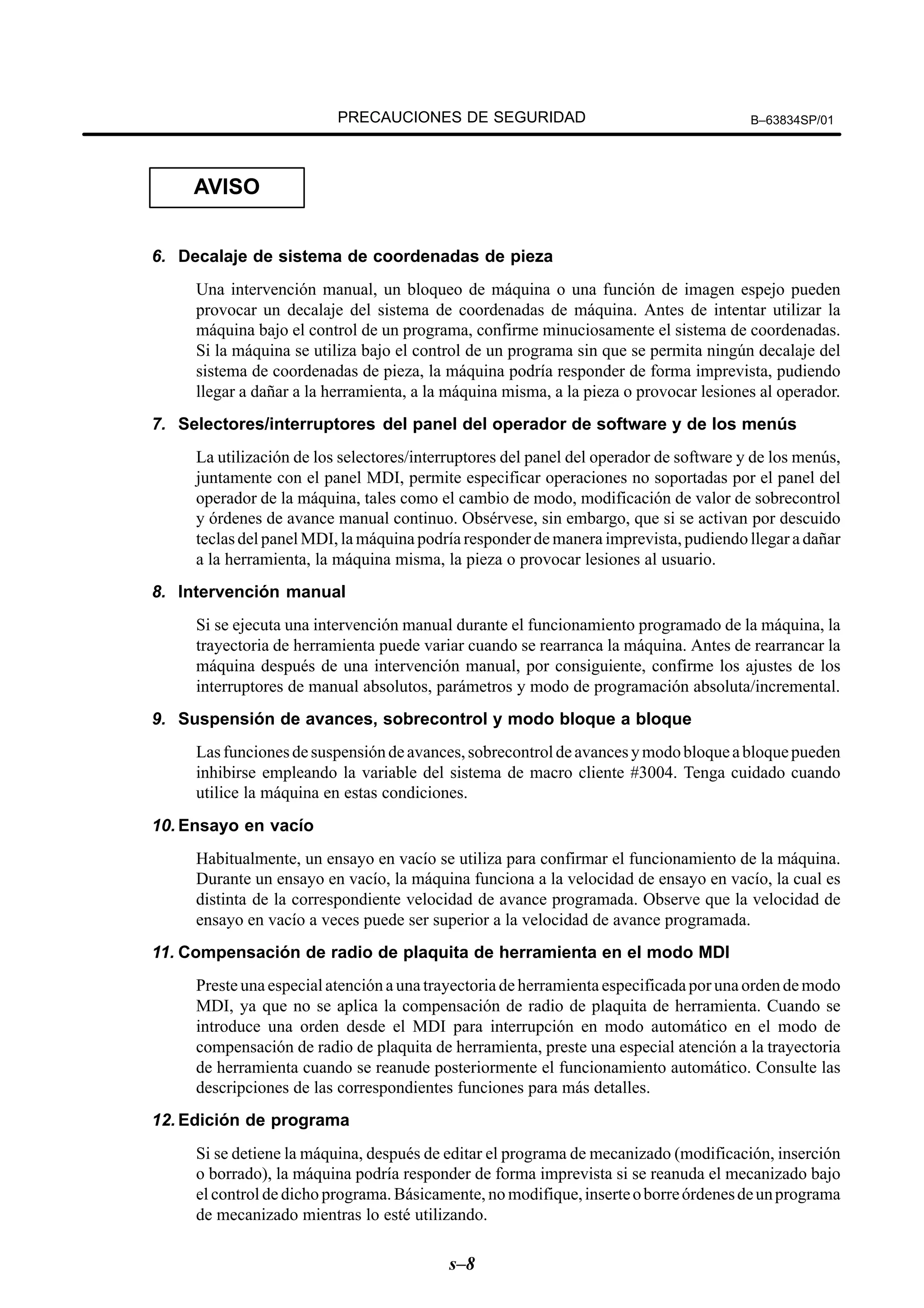 Manual del operador torno cnc fanuc oi tb | PDF