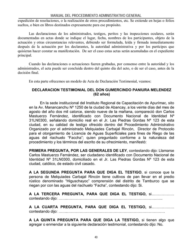 MANUAL DEL PROCEDIMIENTO ADMINISTRATIVO GENERAL | PDF