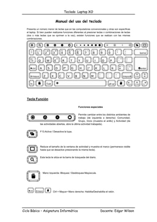 Manual del teclado | PDF