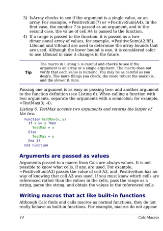 Manual de macros en calc | PDF