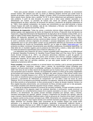 Manual de manejo de jaguares bajo cuidado humano aza | PDF