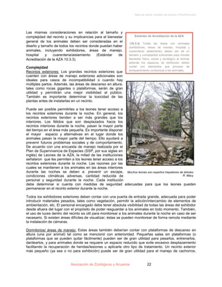 Manual de manejo de leones bajo cuidado humano aza | PDF